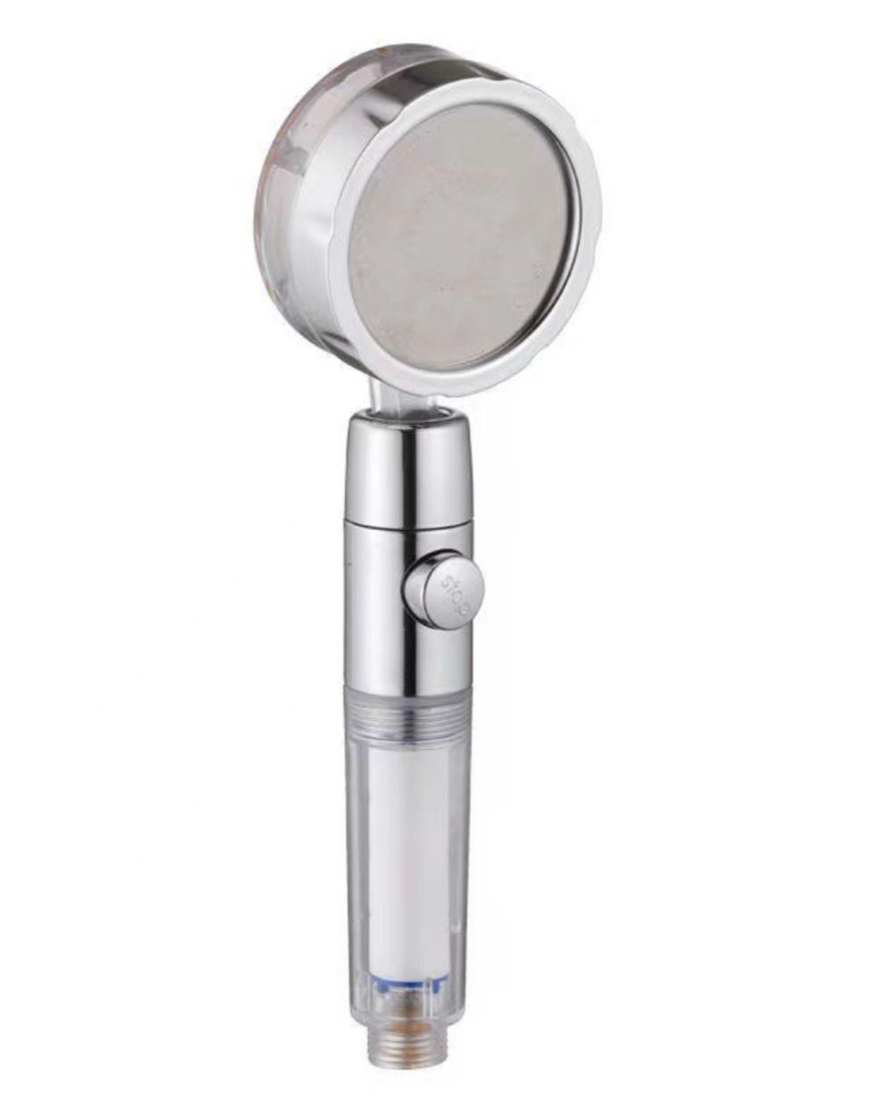 Chrome Shining Shower Handle Adjustable Pressure with Filter – Lebanon ...